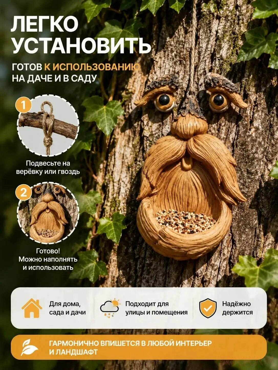 Фигурка садовая — фото 1