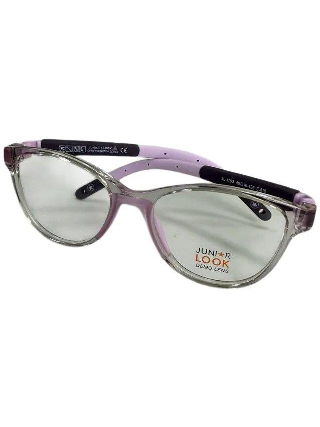 Оправа Junior LOOK JL-1753 c.816 для девочек, прозрачного цвета