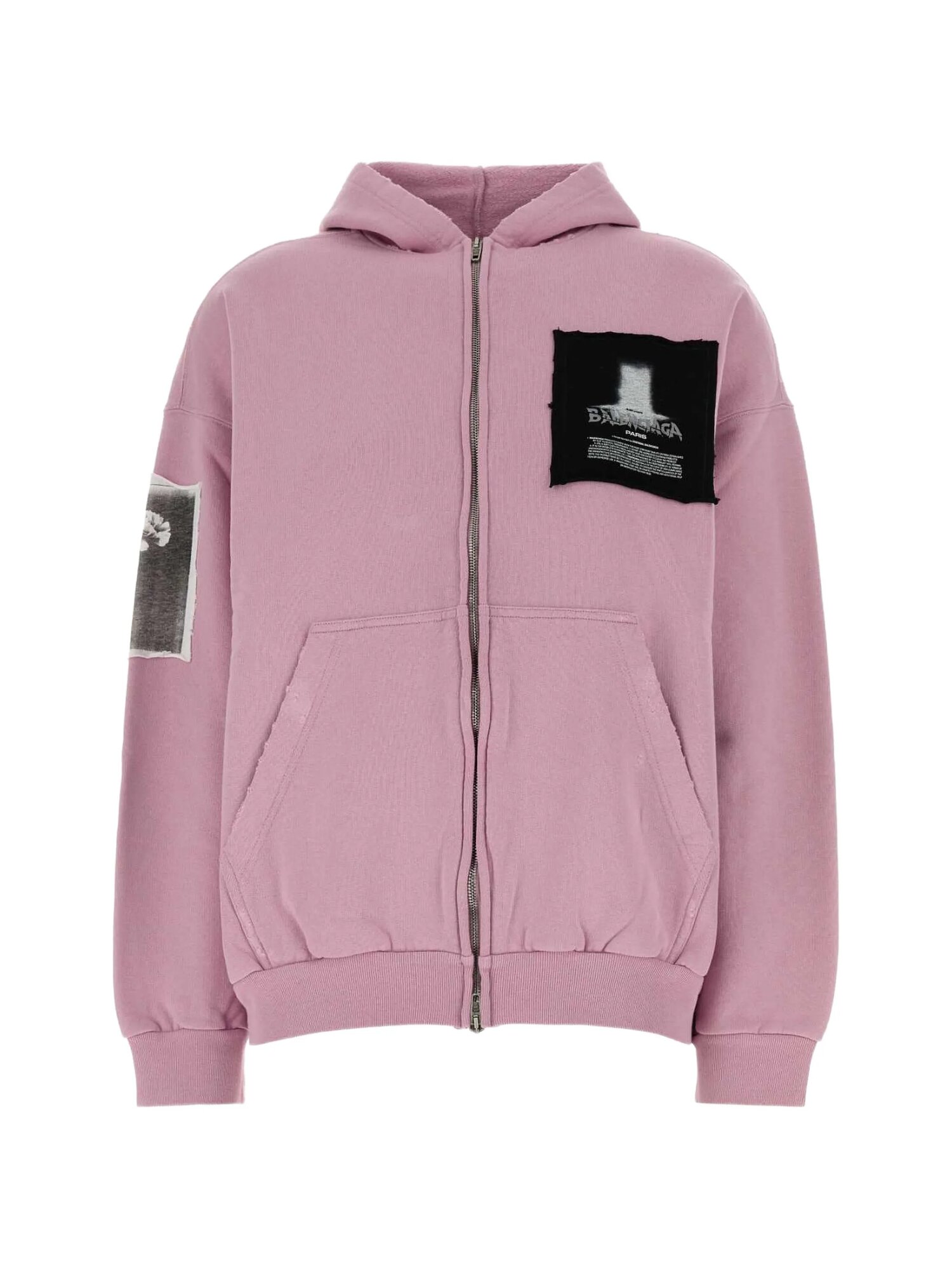 Худи Patch-detail zip-up hoodie