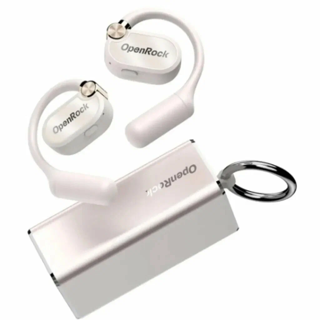 Спортивные открытые TWS-наушники OneOdio OpenRock X с воздушной проводимостью звука, Bluetooth 5.3, WHITE