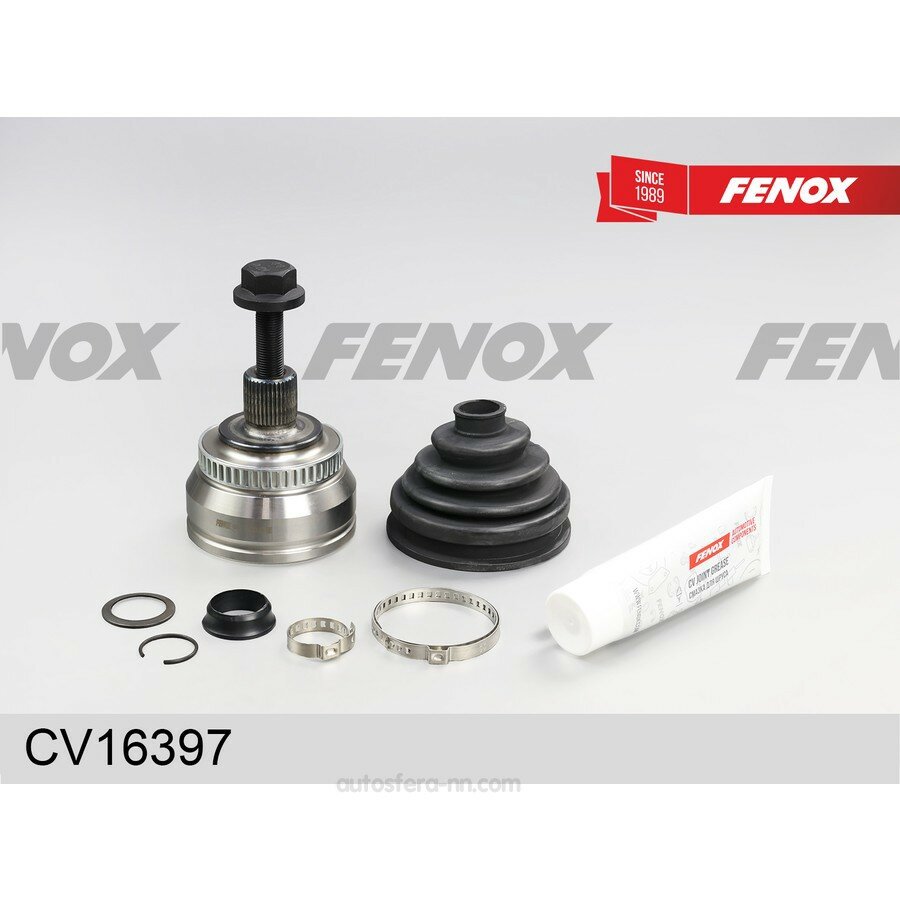 FENOX CV16397 ШРУС VW Sharan 95- Seat Alhambra 96- 38 27шл наружный ABS 48 зуб