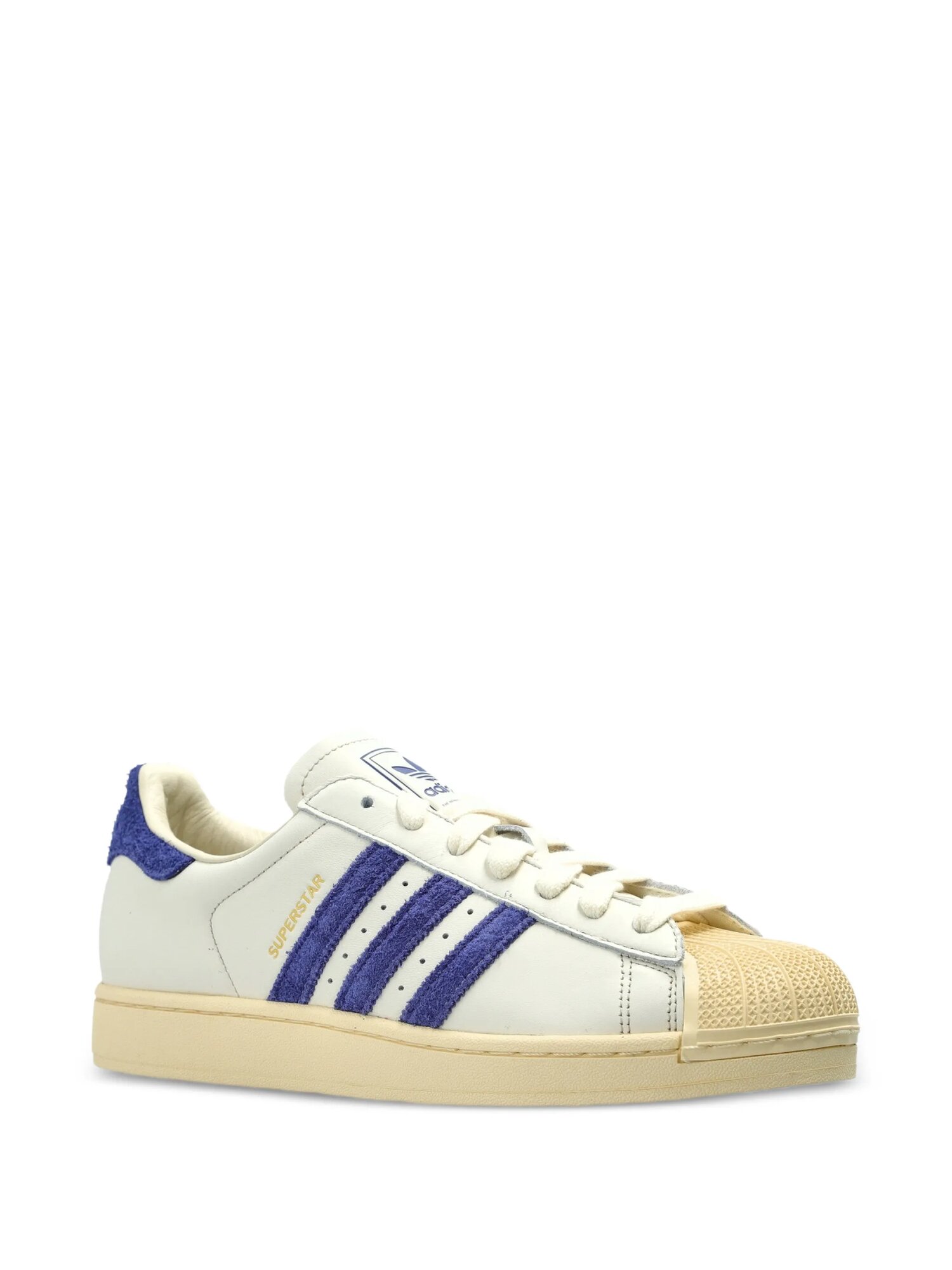 Кроссовки adidas Superstar II, размер 12 US, бежевый/белый — фото 1