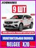 Уплотнитель автомобильный JORMANIX 9 шт для BELGEE X70, арт. AK20251114DK, A/B/C...