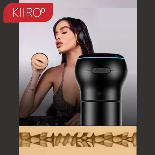 Kiiroo Мастурбатор + интерактивная насадка: Feel Victoria Mouth + Power Blow
