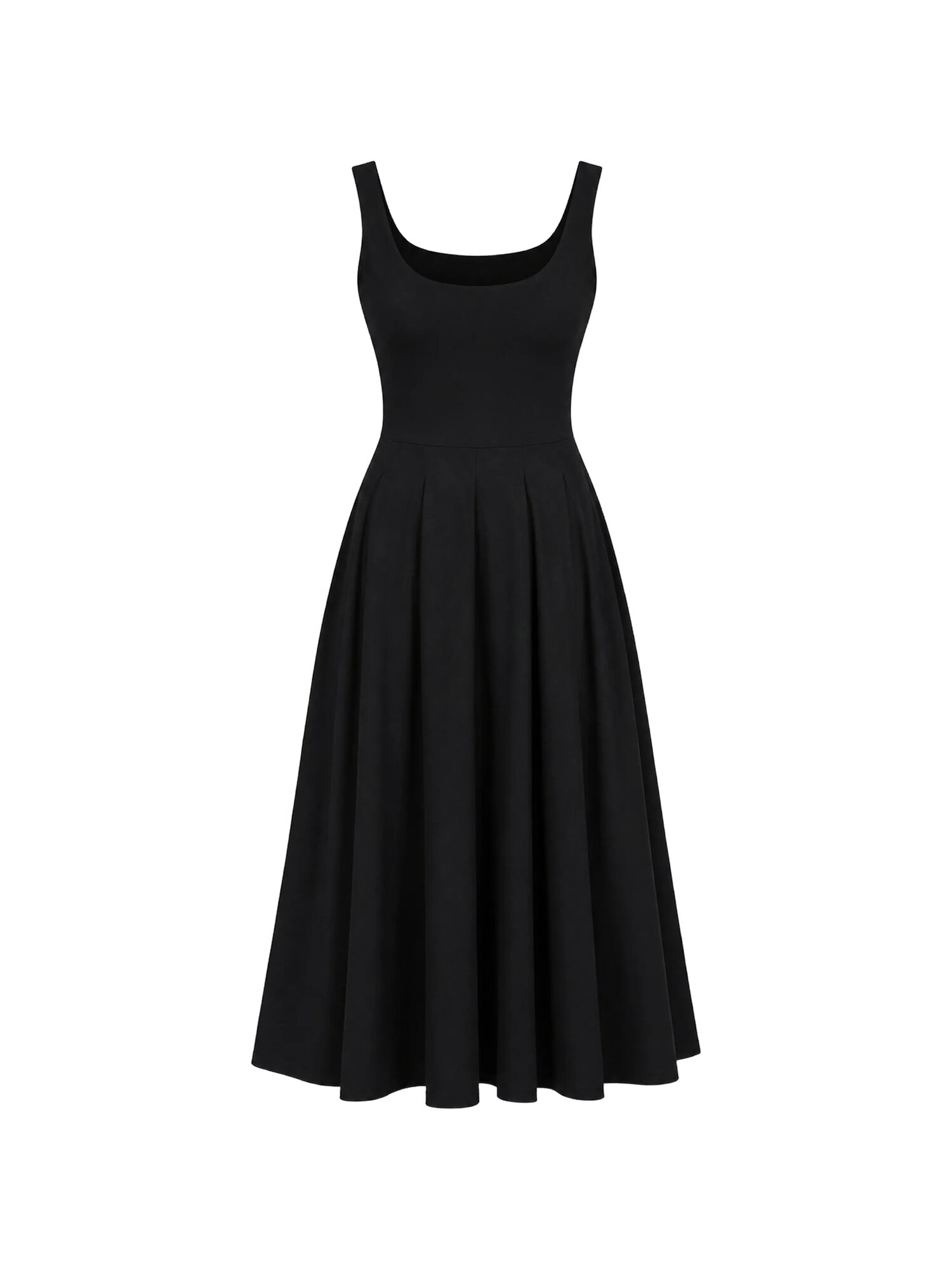 Платье Rou sleeveless pleated midi dress
