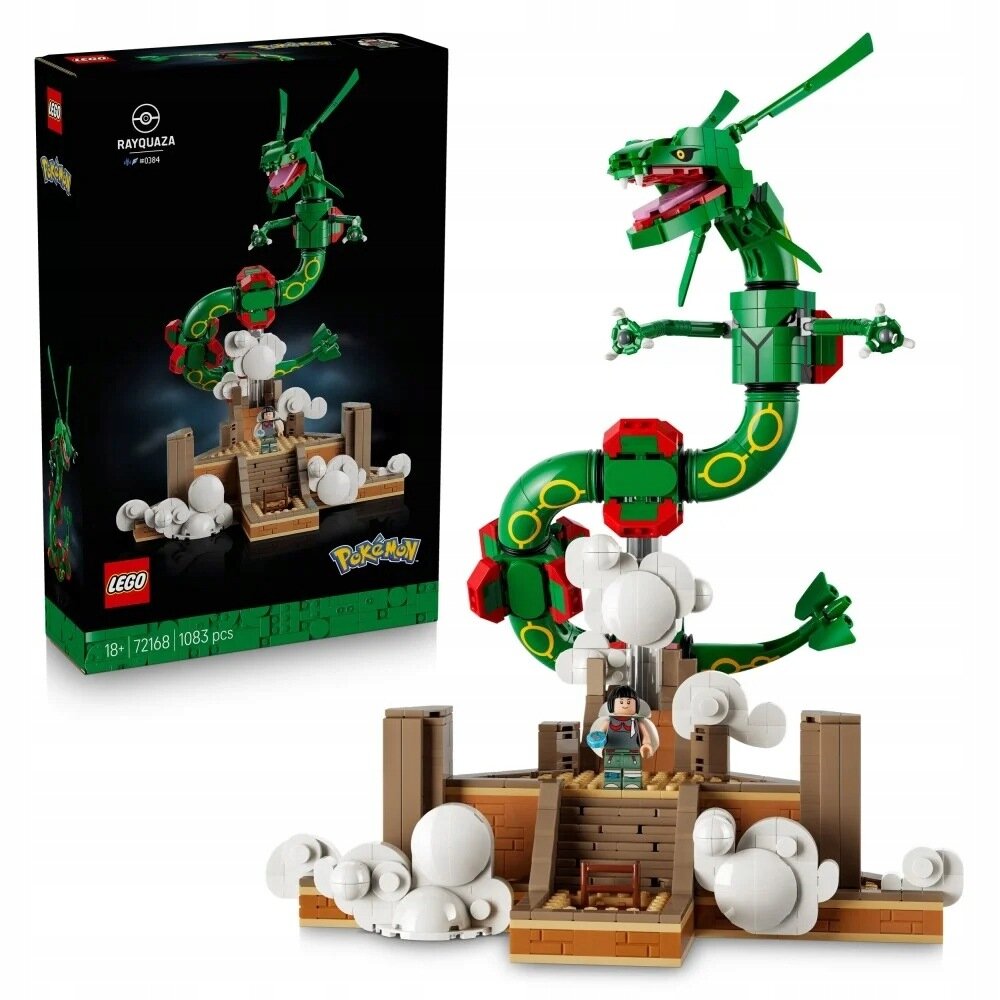 Конструктор LEGO Pokemon - Rayquaza/Райкваза, 1083 эл. - Лего Покемон 72168