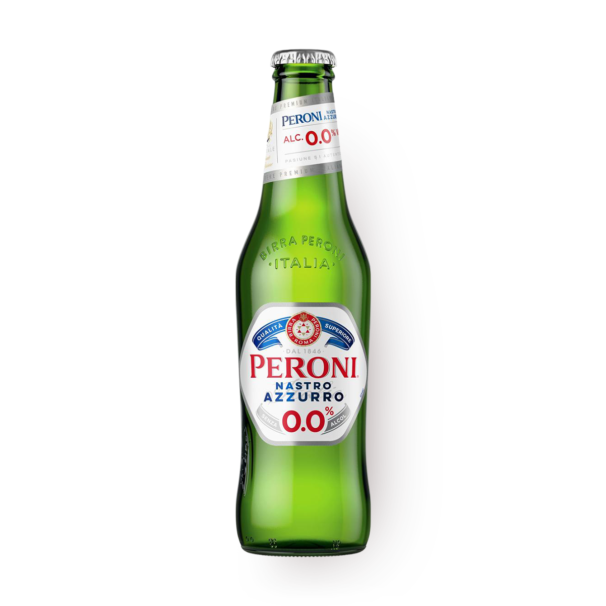 Пивной напиток безалкогольный фильтрованный пастеризованный Peroni Nastro Azzurro