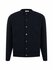 Кардиган Jil Sander Button-up crew-neck cardigan, размер 48, Синий принт