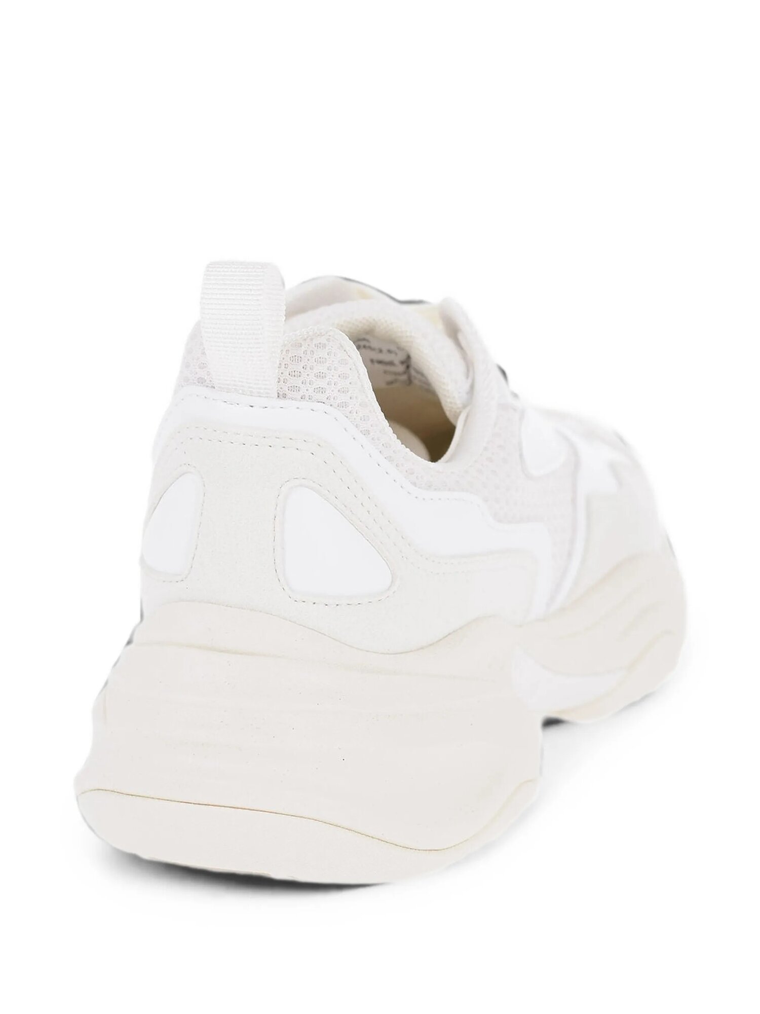 Кроссовки Neil Barrett Croquis mesh-panel sneakers, размер 7, бежевый/белый — фото 1