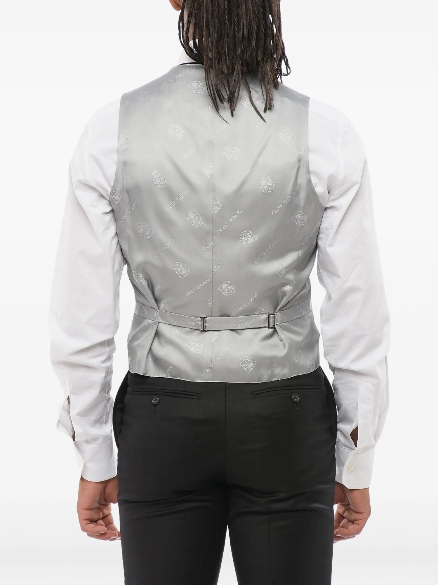 Жилет Corneliani Button-up wool waistcoat, размер 44 — фото 1