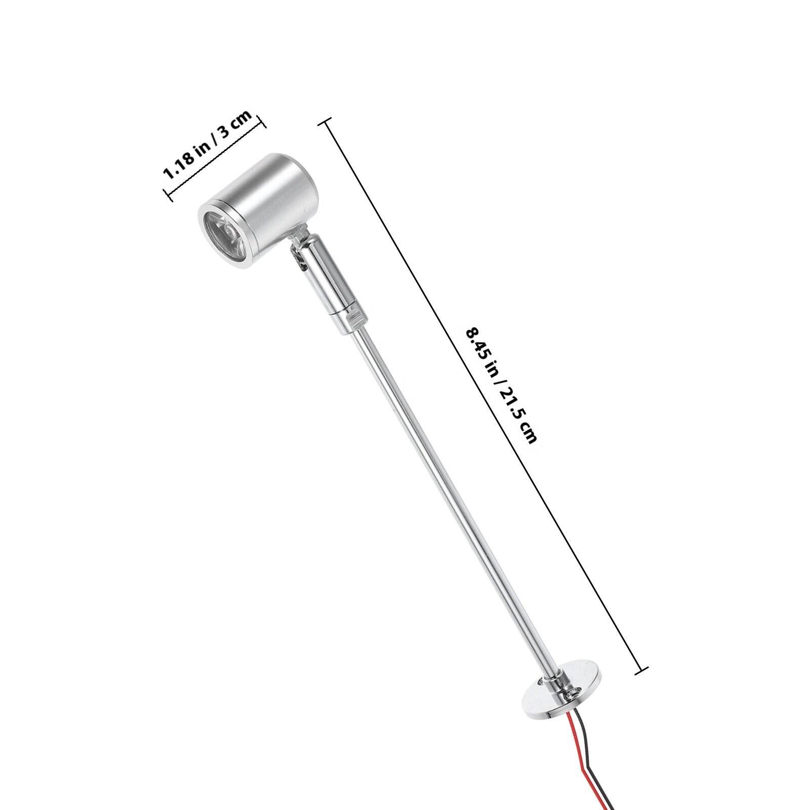 LED Подсветка Для Ювелирных Изделий С_Adjustable Головкой 21.50X3.00X2.30CM