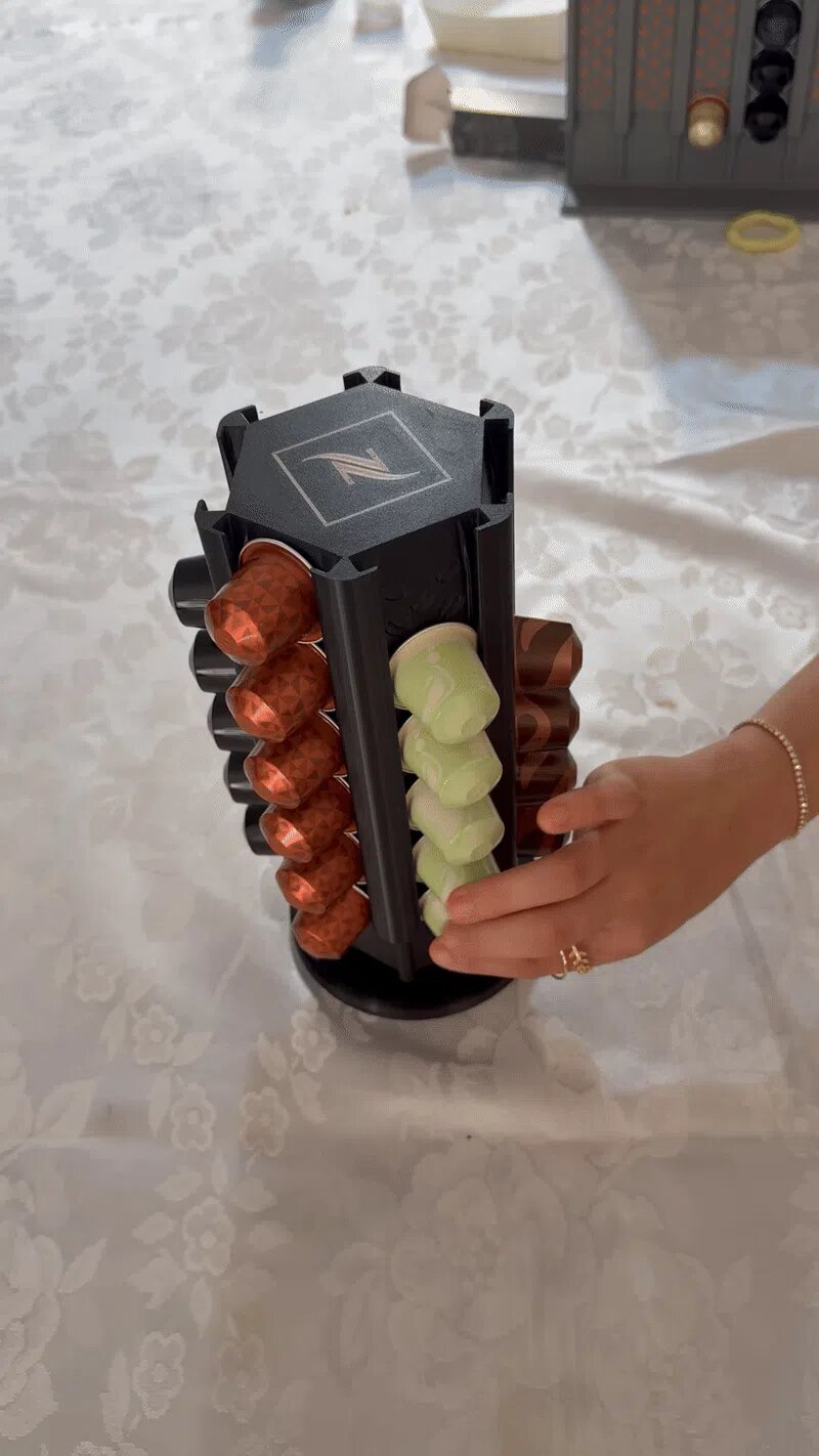 Вращающийся держатель для капсул Nespresso