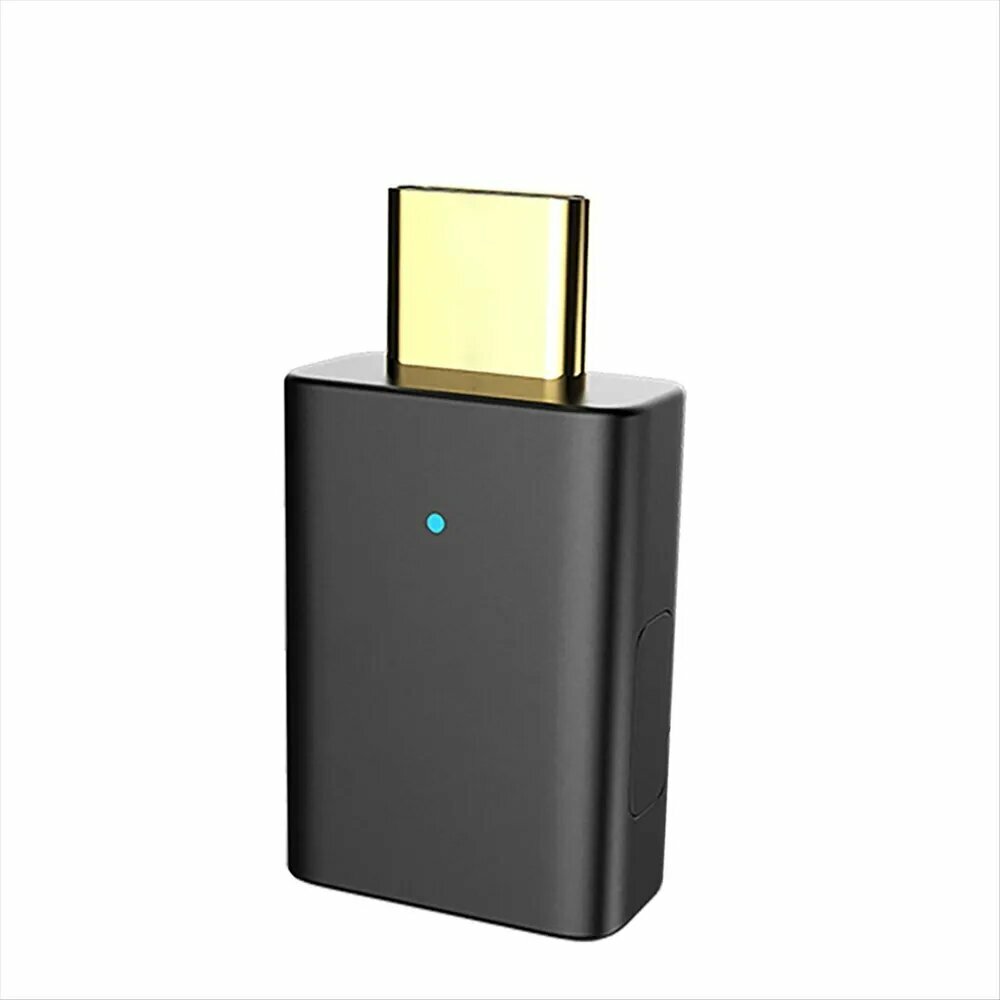 LE Audio LC3 Bluetooth5.4 Аудиопередатчик AptX-LL/HD Type-C