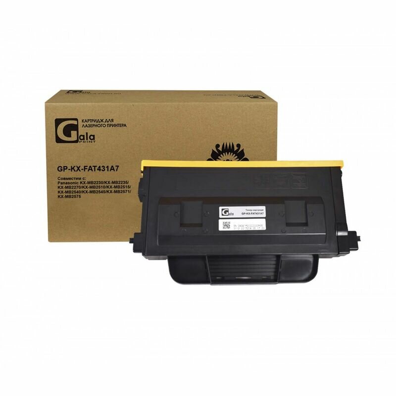 Картридж KX-FAT431A7 для Panasonic KX-MB2230RU, KX-MB2540RU, KX-MB2571RU, KX-MB2510RU GalaPrint
