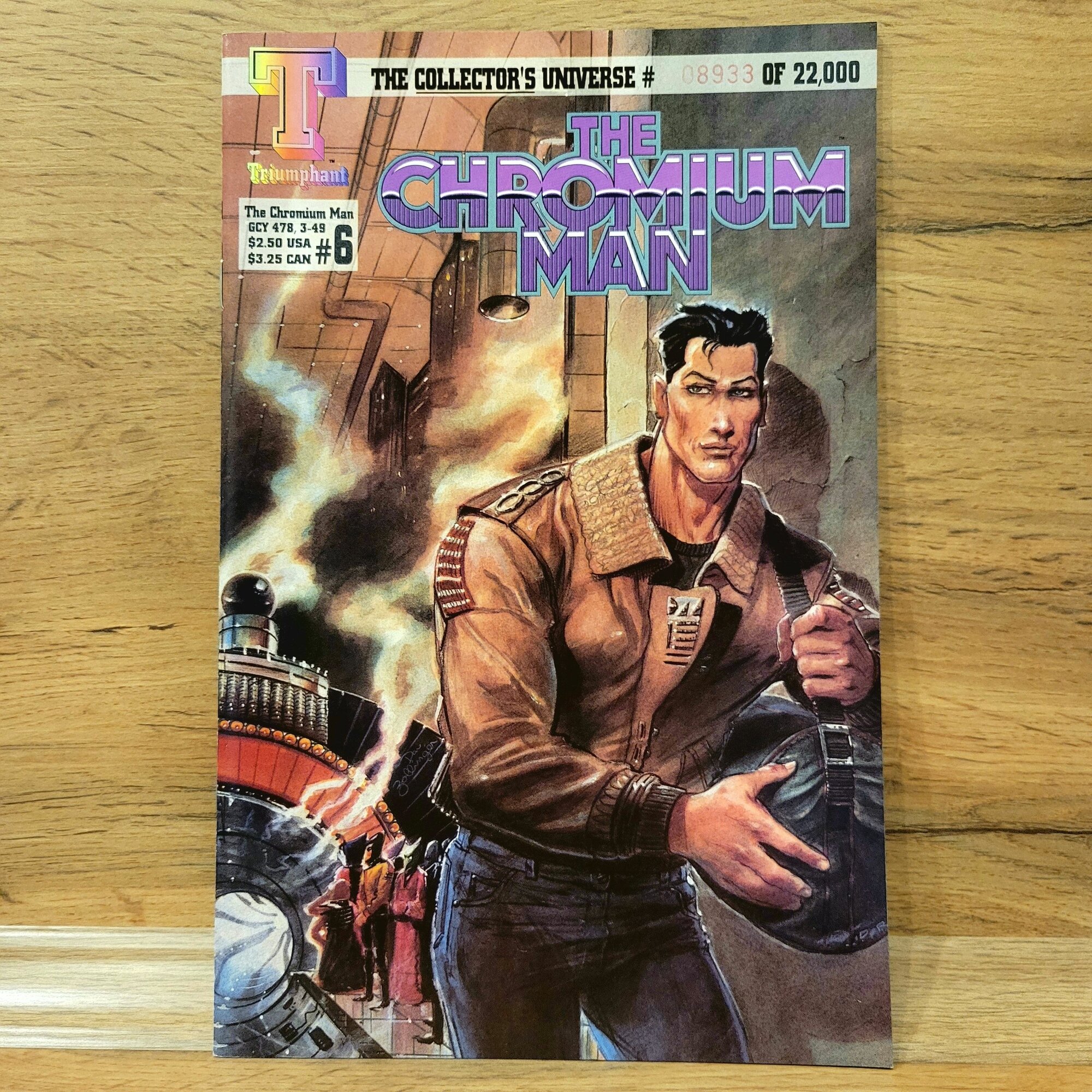 The Chromium Man #6. Оригинальный Комикс.