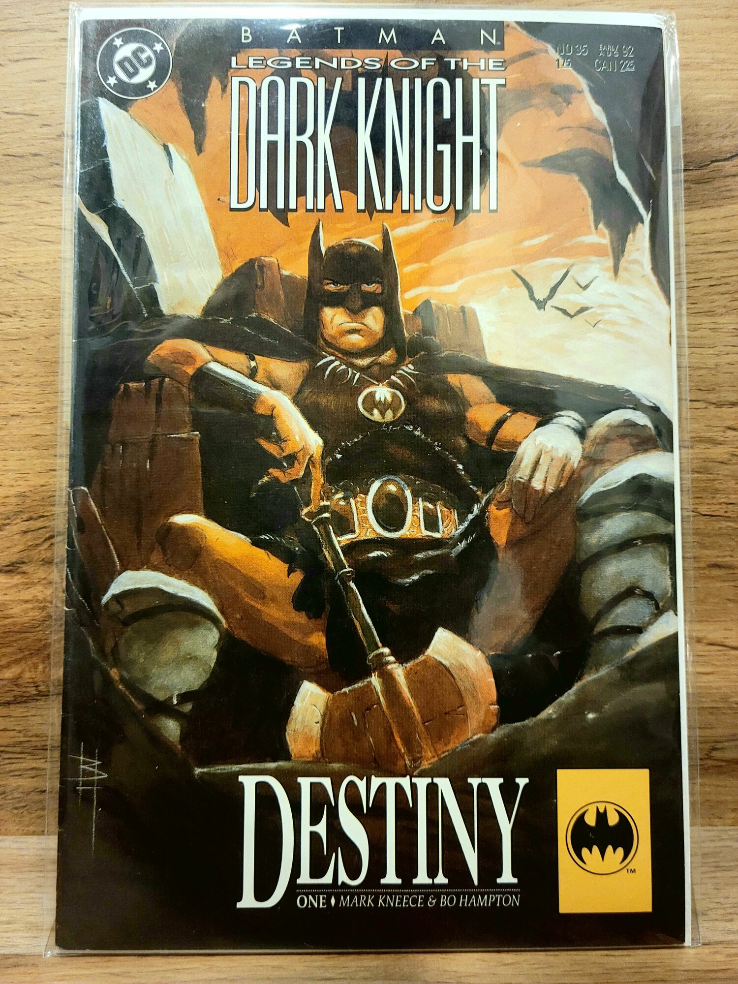 Ретро Комикс Dark Knight #35. 1992 Год. Оригинал!