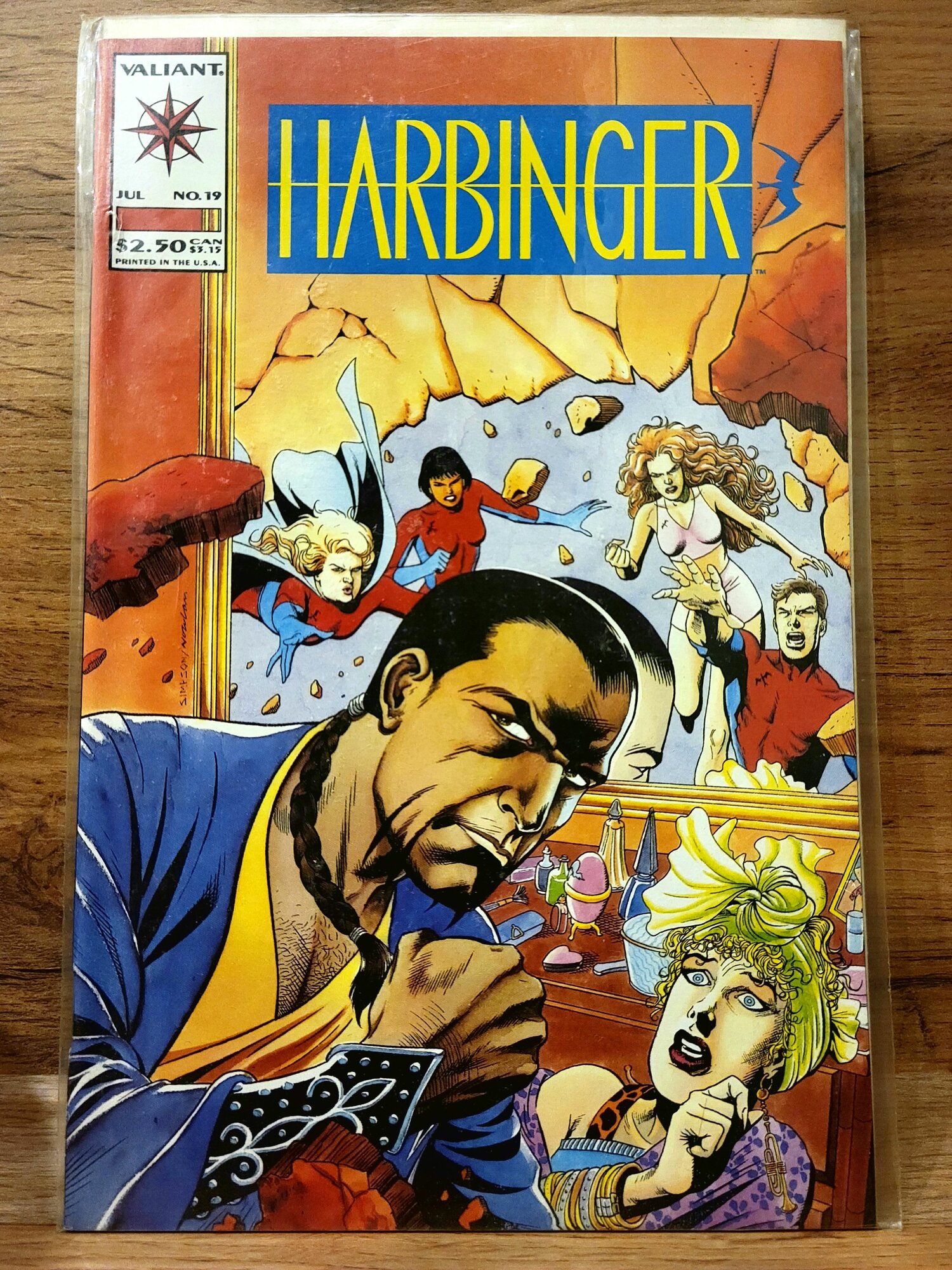 Ретро Комикс Harbinger #19. 1994 Год. Оригинал!