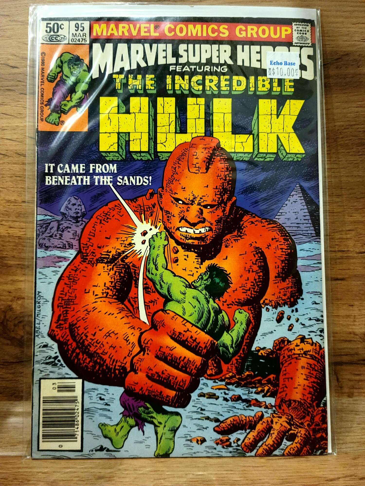 Раритетный Комикс Hulk #95. 1980 Год. Оригинал!