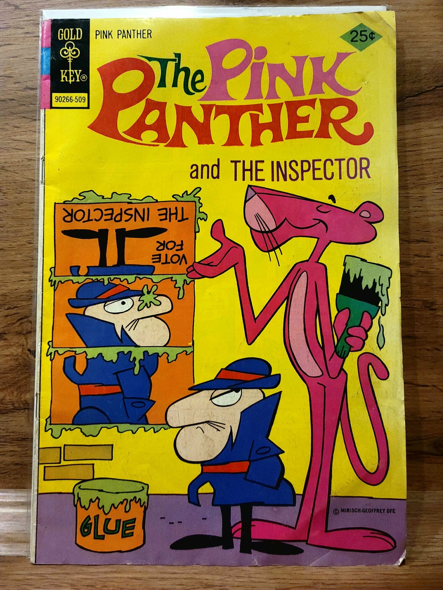 Ретро Комикс Pink Panther #. 1980 Год. Оригинал!