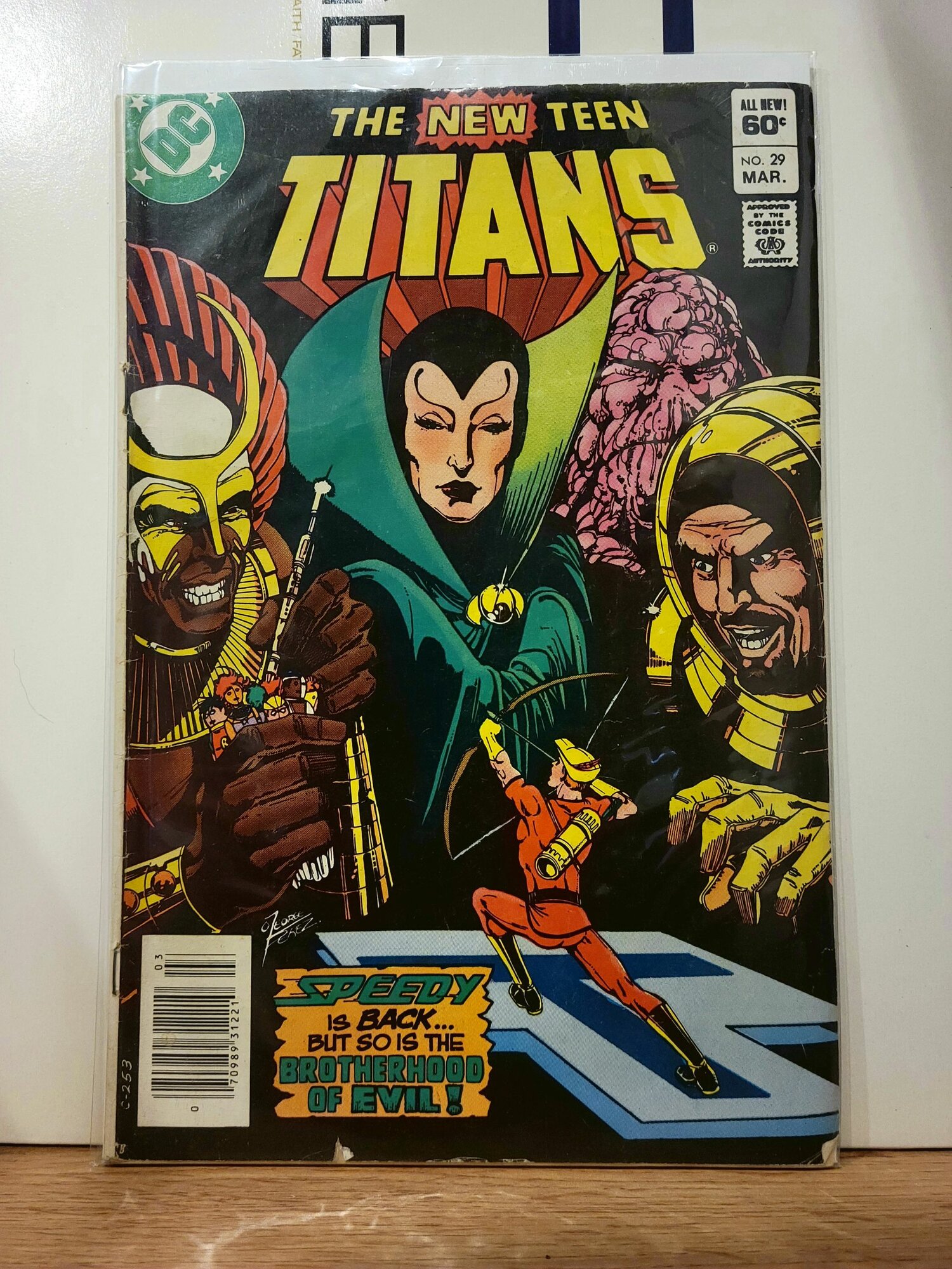Раритетный Комикс New Teen Titans #29. 1983 Год. Коллекционный выпуск.