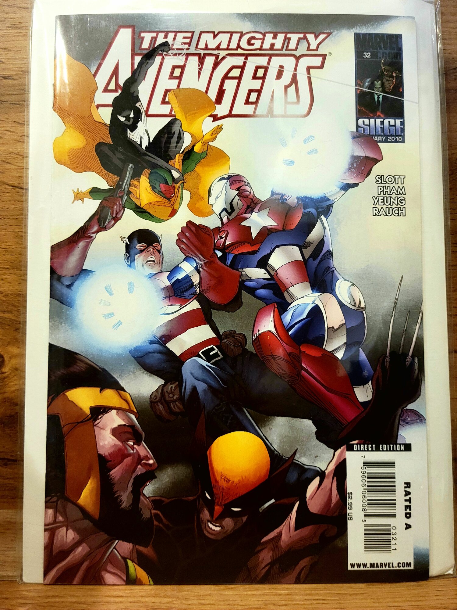 Комикс Avengers #32. Оригинал!
