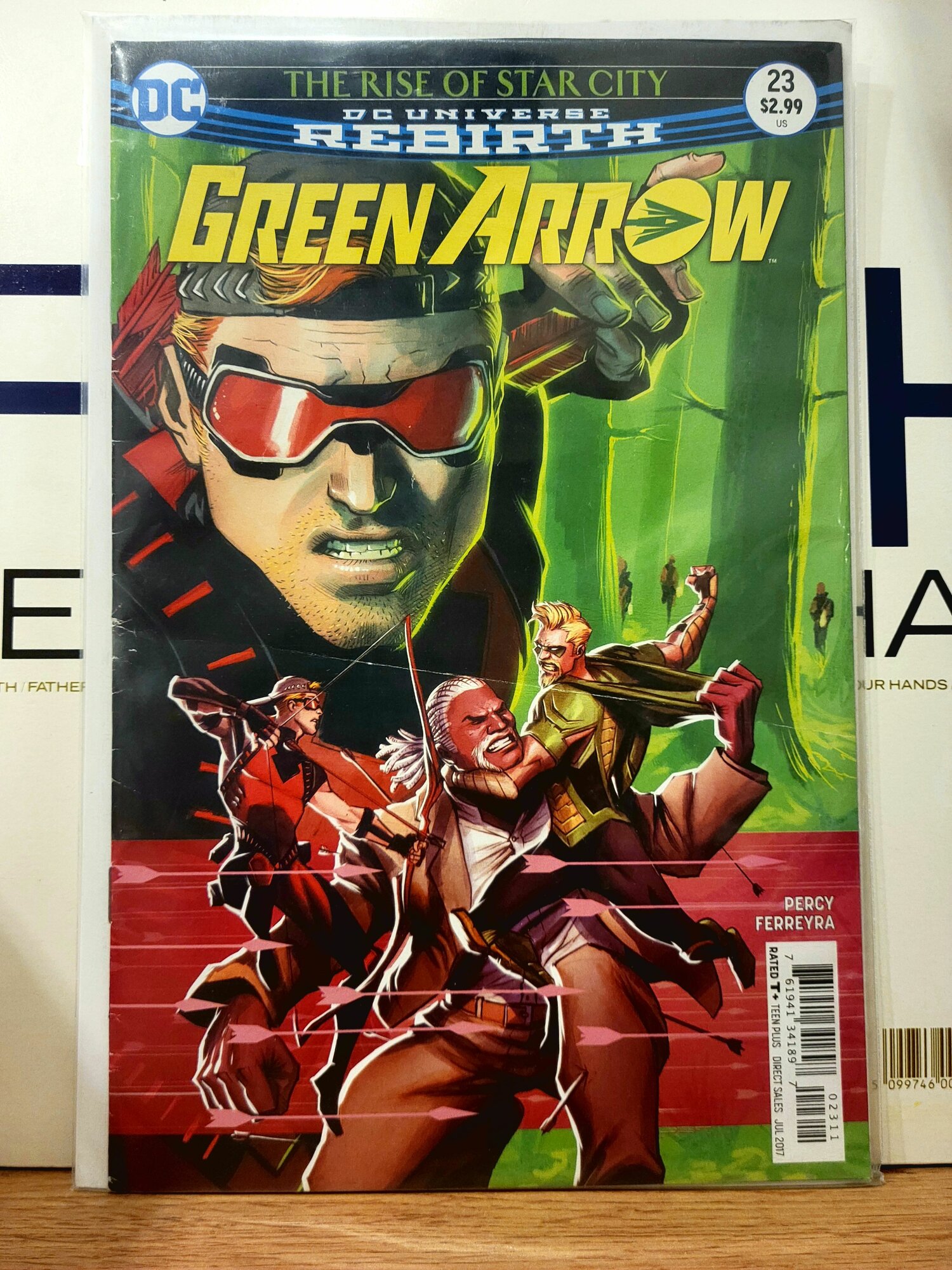 Комикс Green Arrow #23. Dc Rebirth. Оригинал!