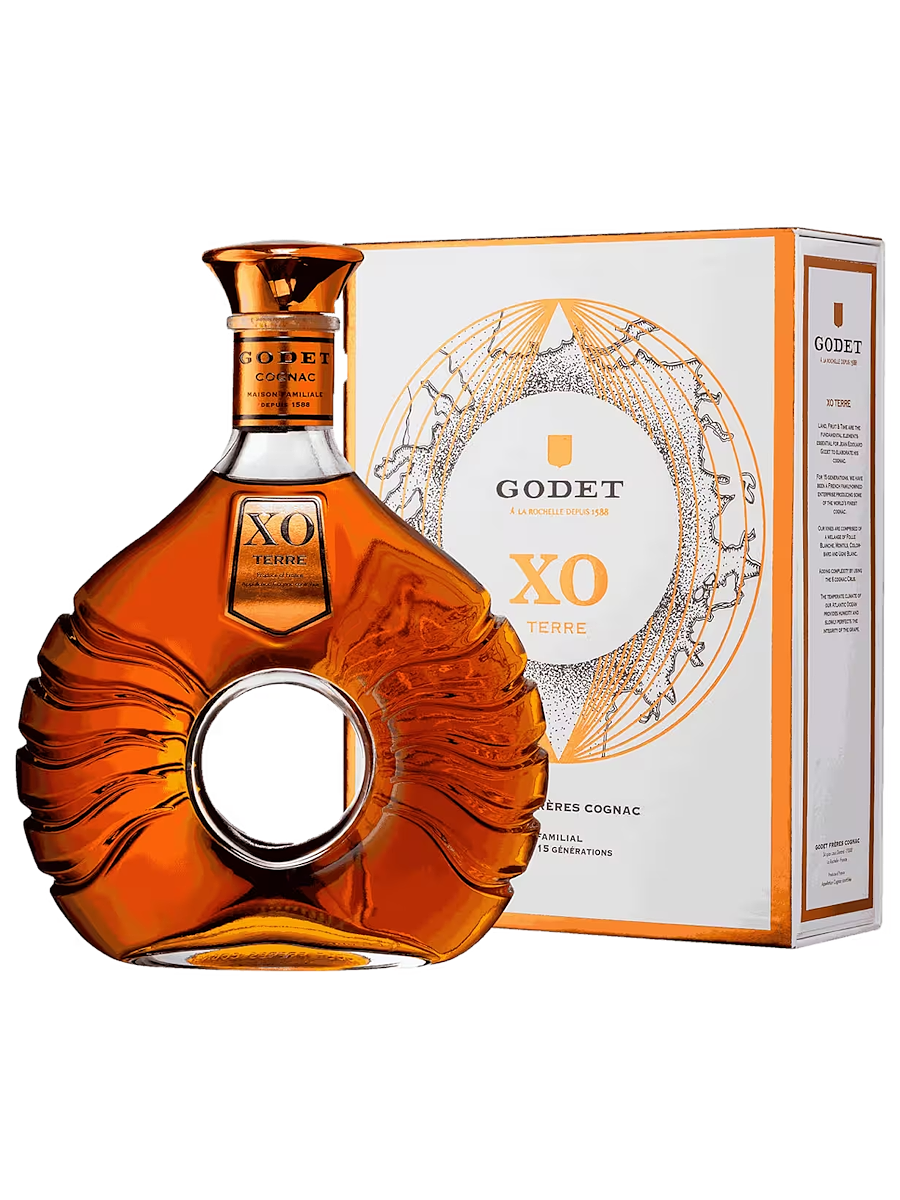 Коньяк Godet XO 0,7 л в подарочной упаковке