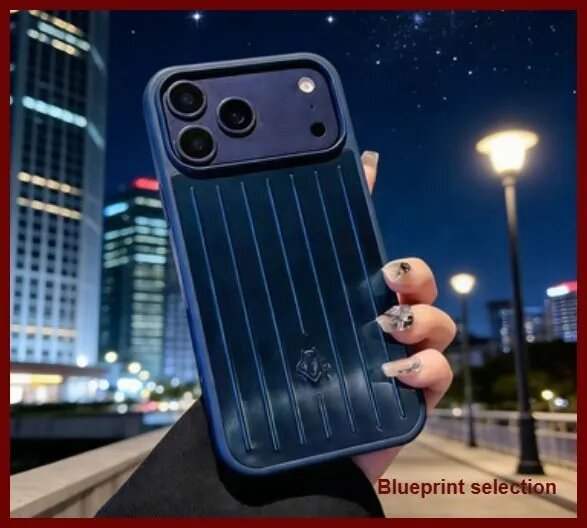 Ударопрочный чехол RIMOWA из магниевого алюминия для iPhone 17 Pro Max, совместимый и легкий, Китай