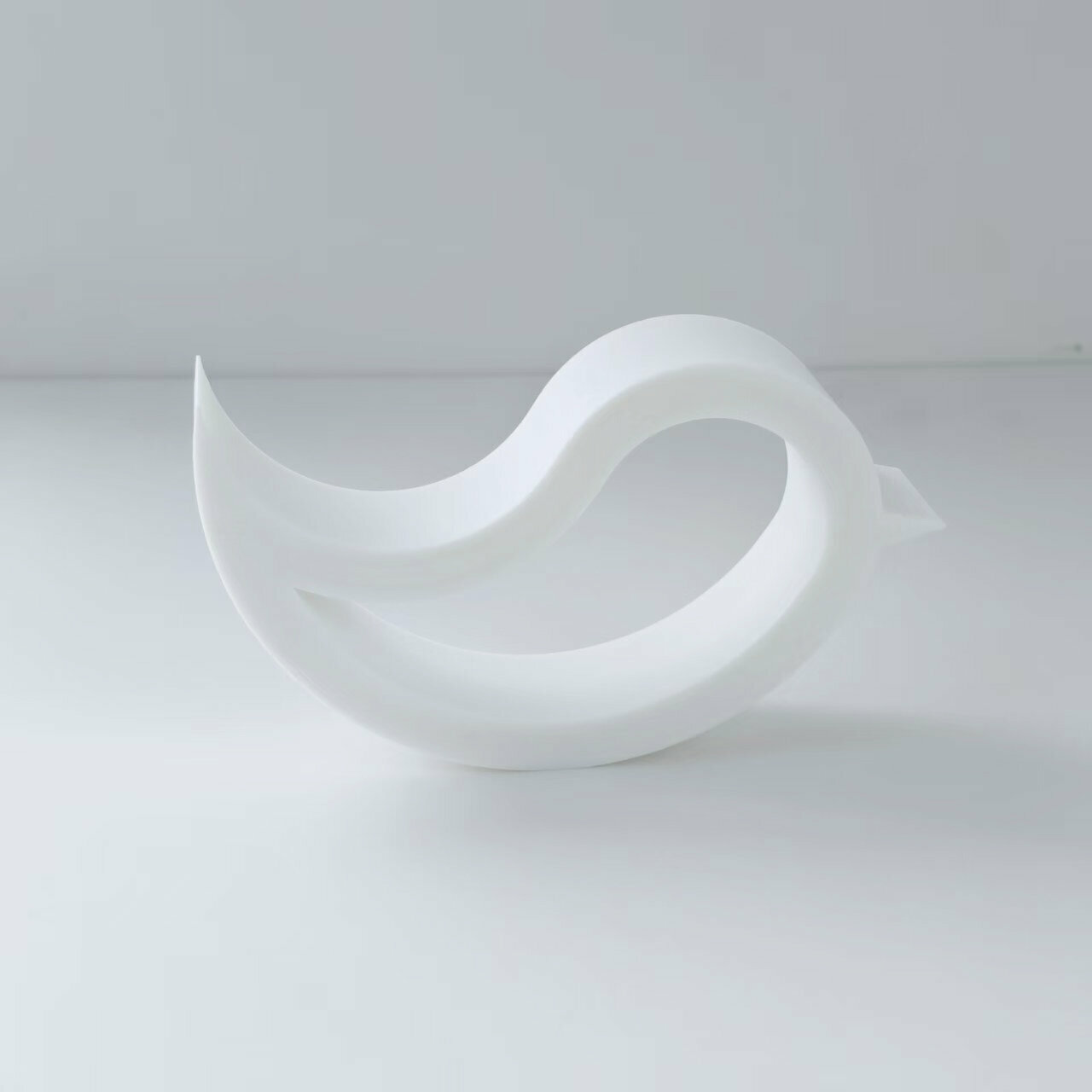 3D-печатный дверной стопор в форме птицы, белый, прочный пластиковый фиксатор для дверей и окон, легкий, для раздвижных дверей, для помещений и улицы