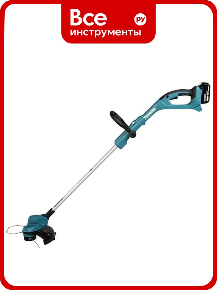 Триммер аккумуляторный Makita LXT 18В, 2в1 трим/кромкорез, d-26см, телескоп штанг, XPT, (BL1830B, DC18SF) DUR193SF