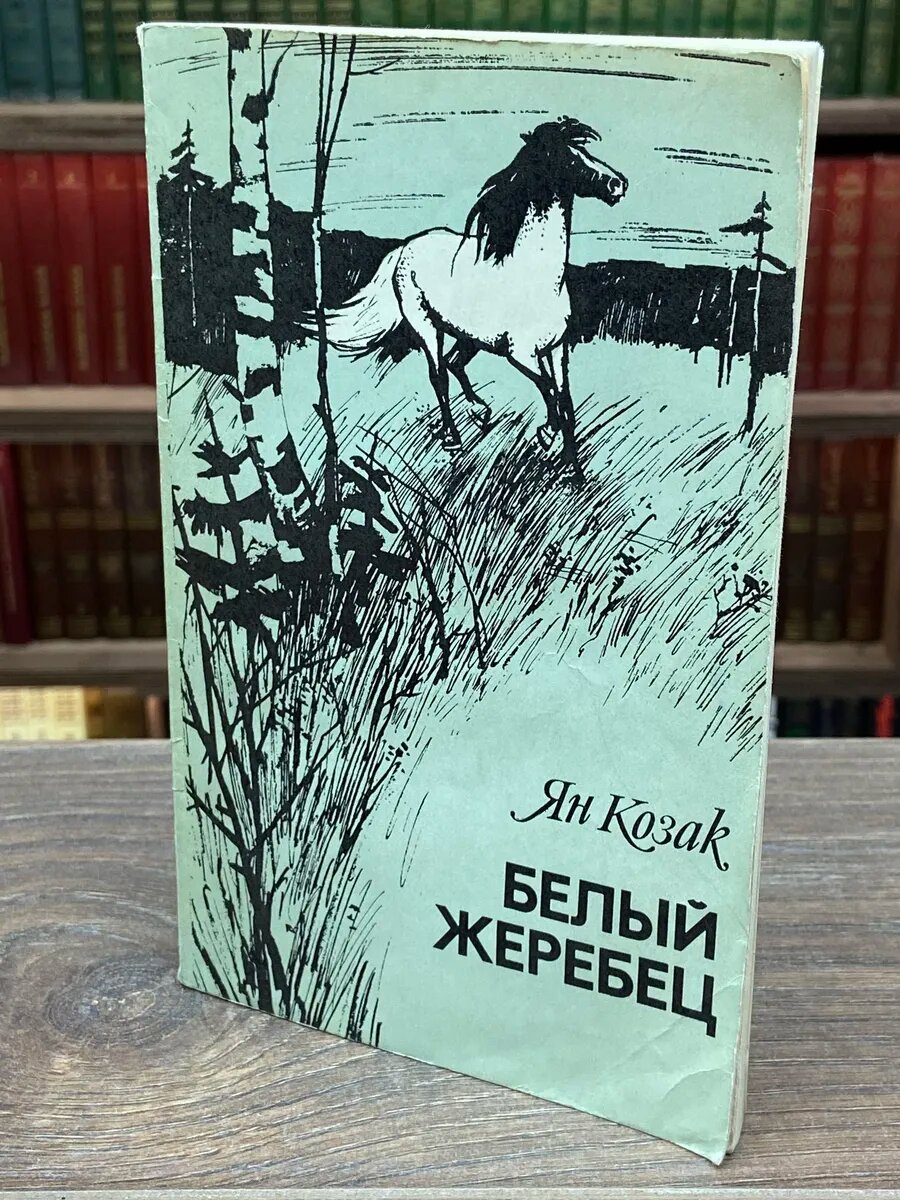 Белый жеребец — фото 1