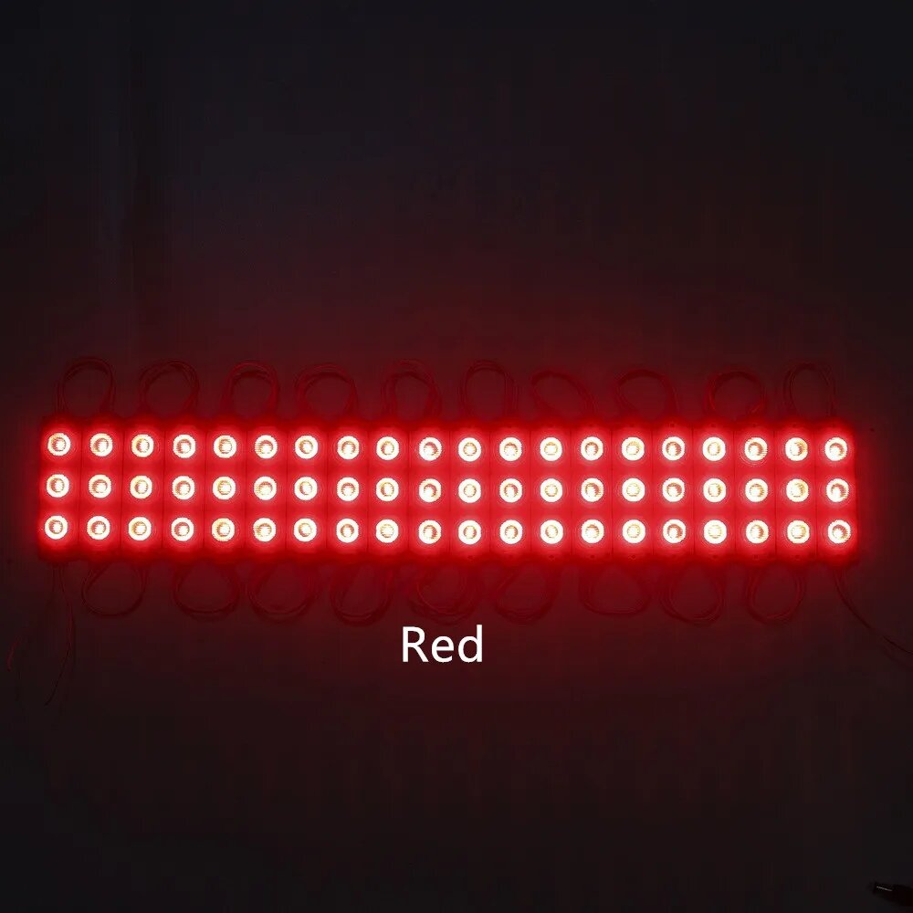 HOSDALY Светодиодные модули COB 3Вт IP68 12В Красный, Red