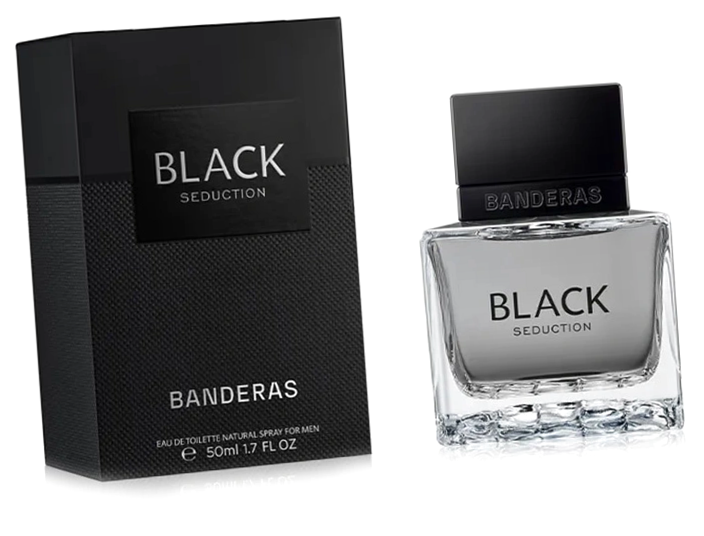 Туалетная вода для мужчин Antonio Banderas Black Seduction 50 мл - Блэк Седакшн