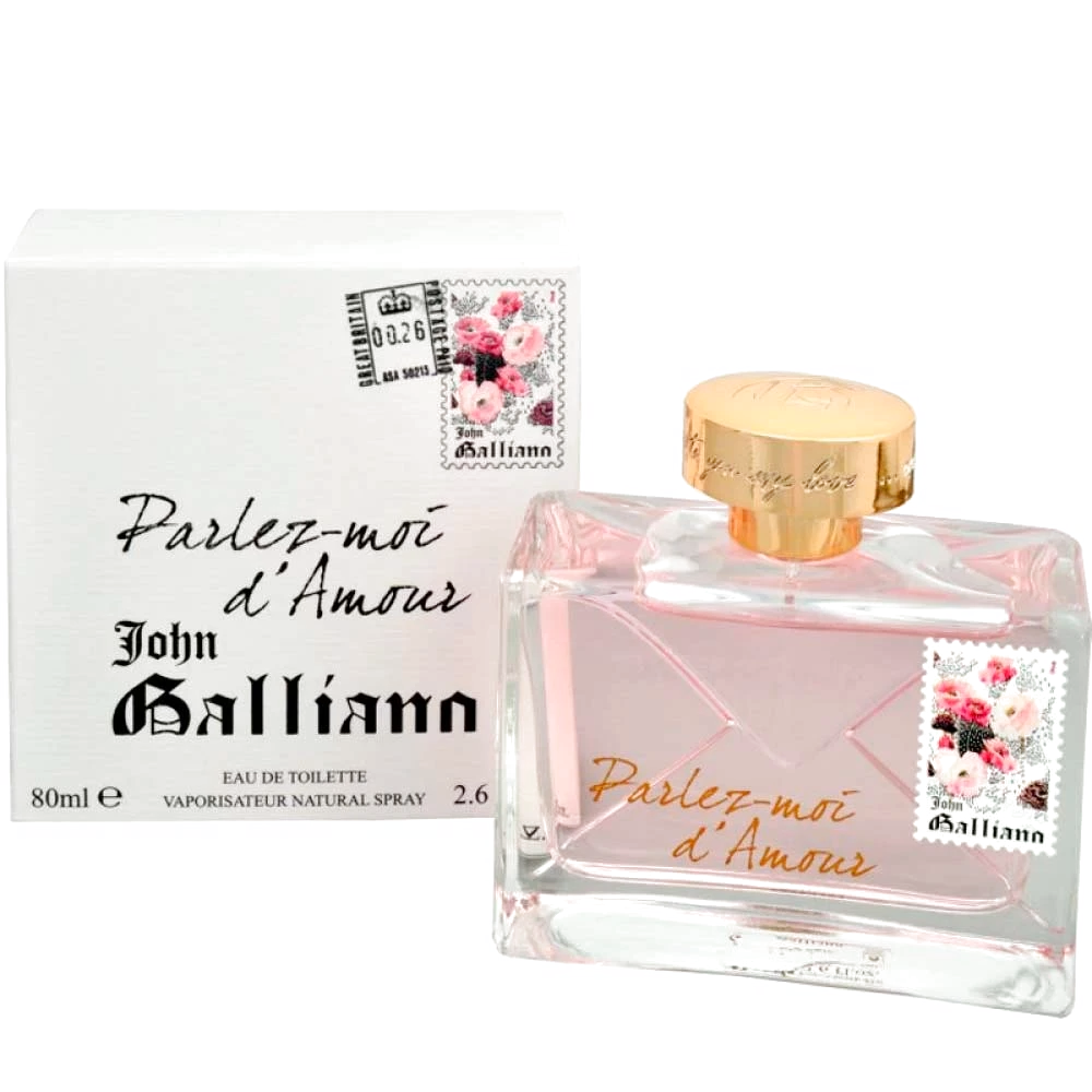 John Galliano Parlez Moi D Amour Eau De Toilette 80 мл - Джон Гальяно Парлез Мой Де Амур для женщин