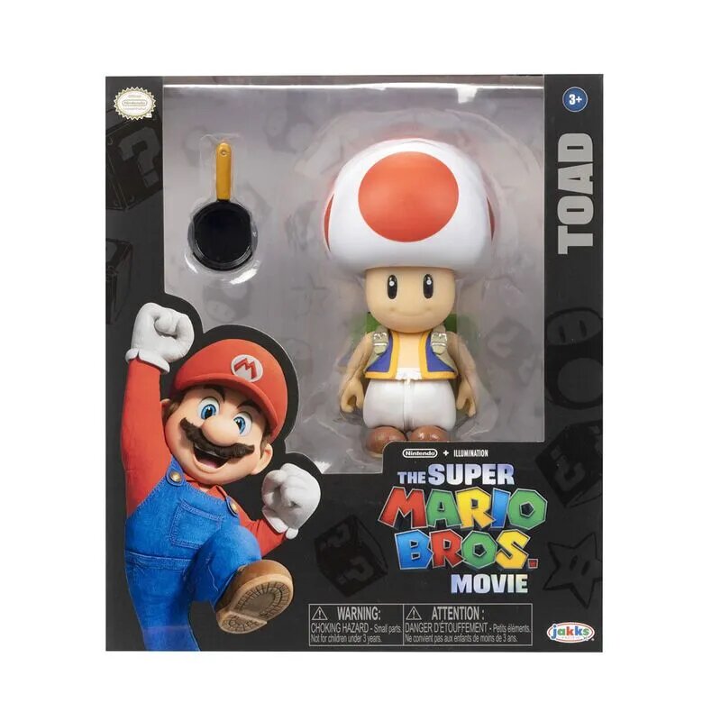 Jakks Pacific The Super Mario Bros Movie figures Супер Марио Киногерои, фигурки героев, Подходит для детей старше 3 лет