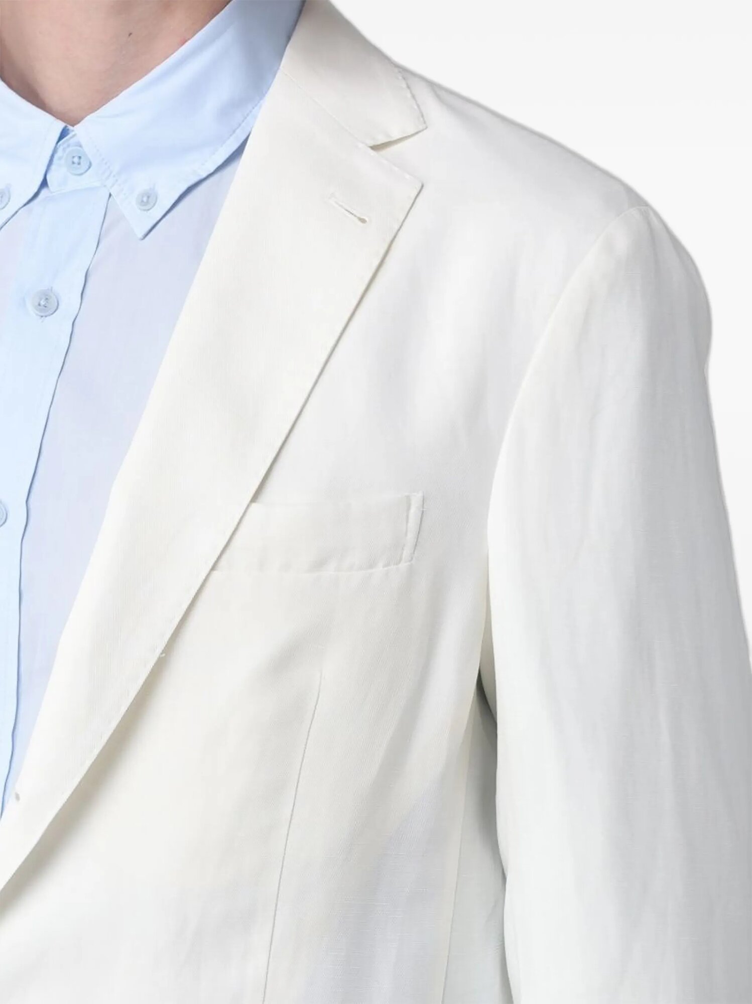 Комбинезон Eleventy Single-breasted suit, размер 52, бежевый/белый — фото 1