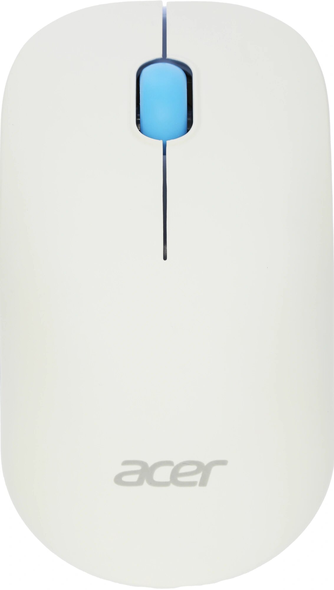 Мышь Acer OMR205 белый/голубой оптическая 1200dpi беспров. USB для ноутбука 3but (ZL. MCEEE.02H)