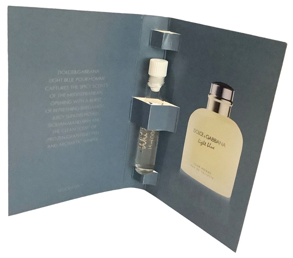 Мужская туалетная вода Dolce & Gabbana Light Blue Pour Homme 1.5 мл миниатюра - Дольче Габбана Блю