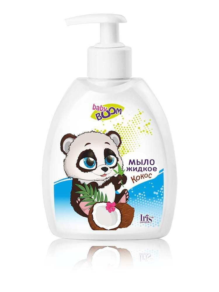 IRIS Baby Boom Мыло жидкое детское "кокос", 300 мл