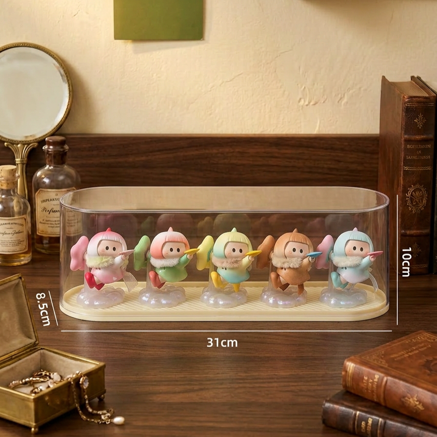 Витрина-органайзер для фигурок и игрушек Miniso, демонстрационный стенд для хранения и демонстрации коллекционных