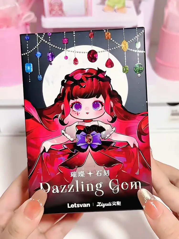 ZIYULI Коллекционная фигурка Слепая коробка Dazzling Gem Series Blind Box Figures