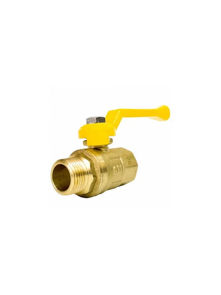 Кран для газа 1/2", гайка (шт.)
