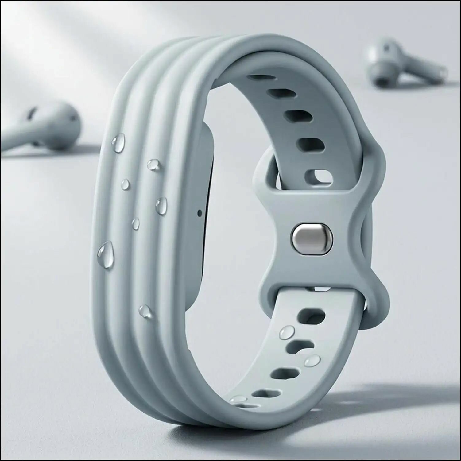 Совместимо с монохромными силиконовыми часами Google Fitbit Air.