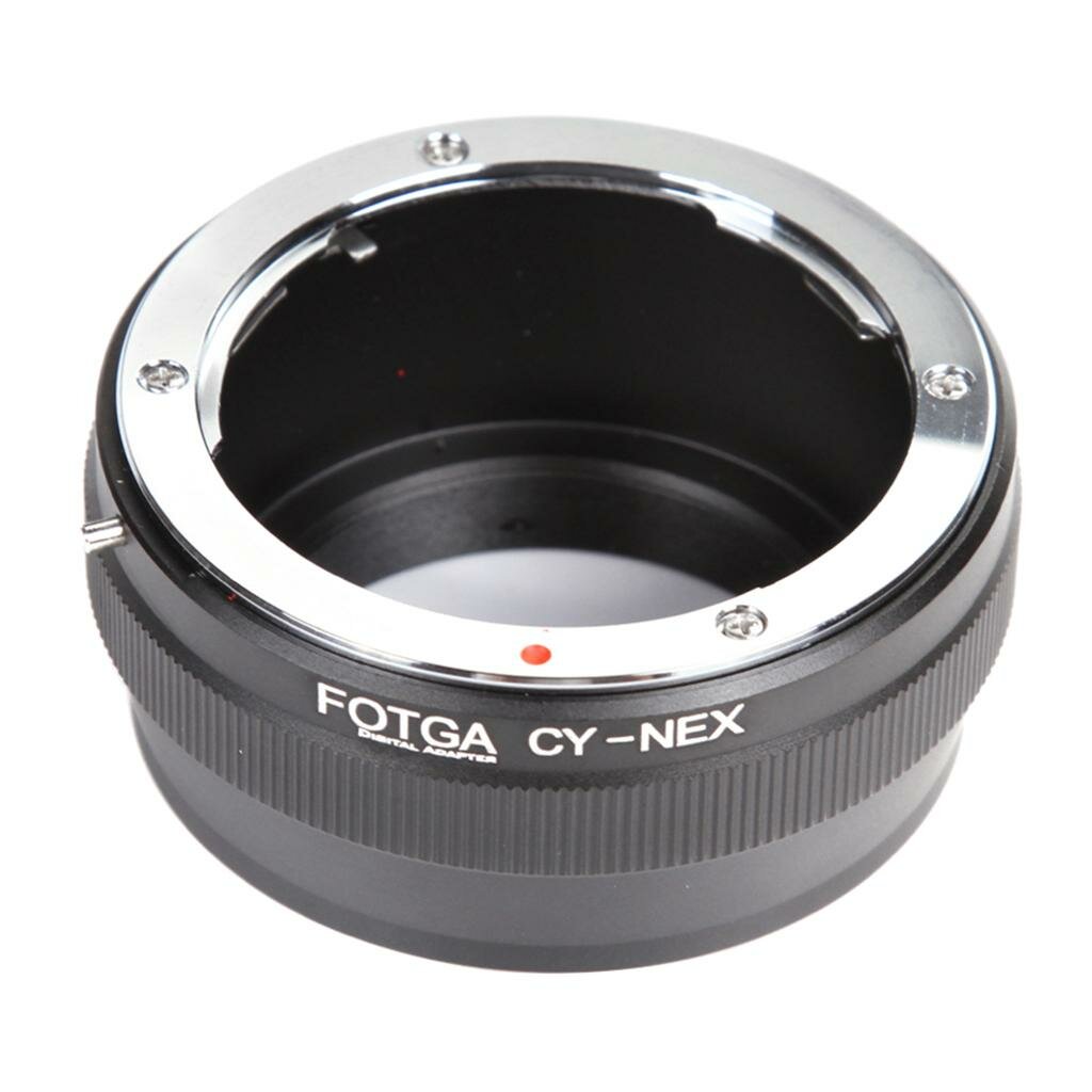 Переходное кольцо CY-NEX для крепления объективов Contax C/Y Mount и Sony E-mount.