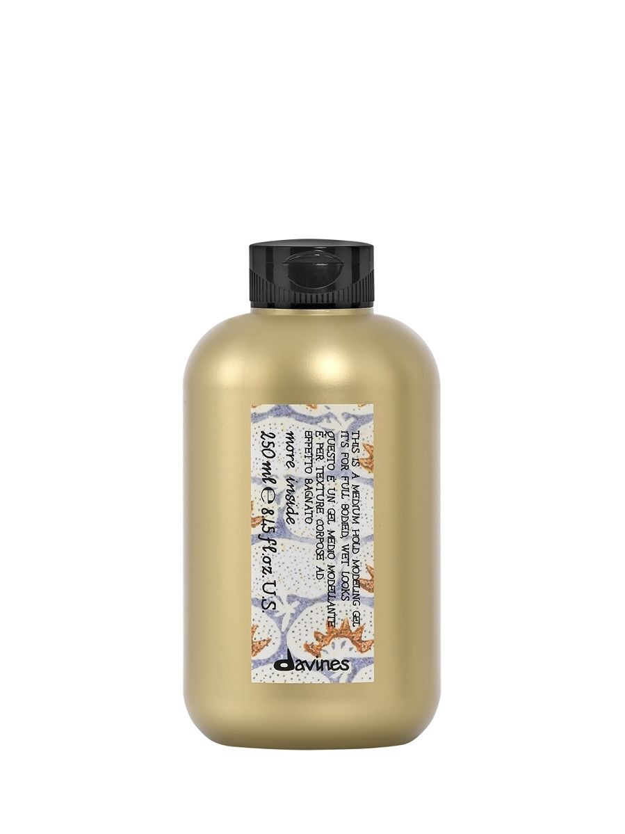 Моделирующий гель для эффекта мокрых волос и экстрасильной фиксации More Inside Davines, Италия