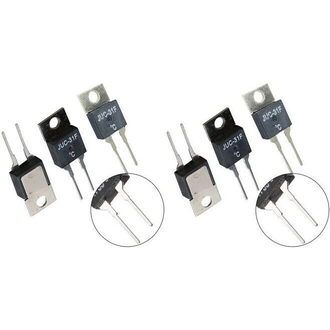 2шт. Термостаты KSD-01F/JUC-31F 80*C 2.5A NO