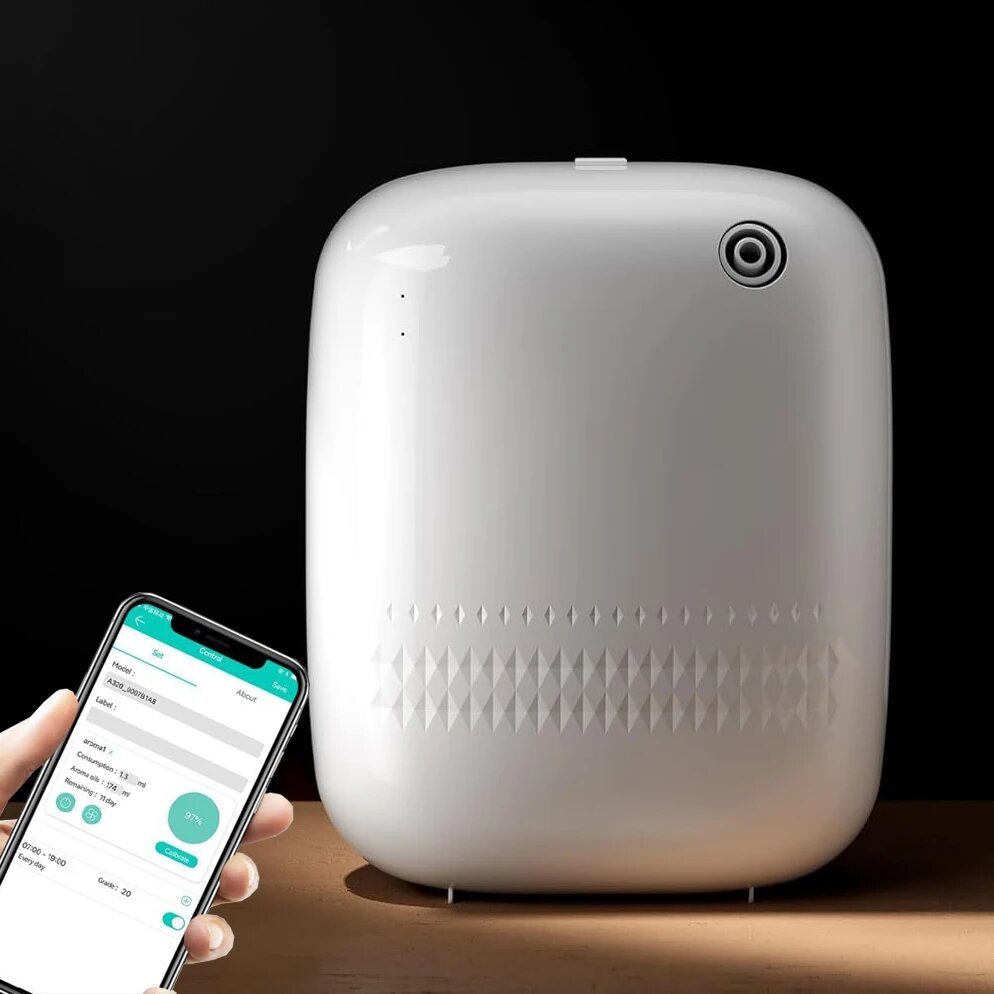 Smart Aroma Diffuser 300ml PDQ Белый, EU, White — фото 1