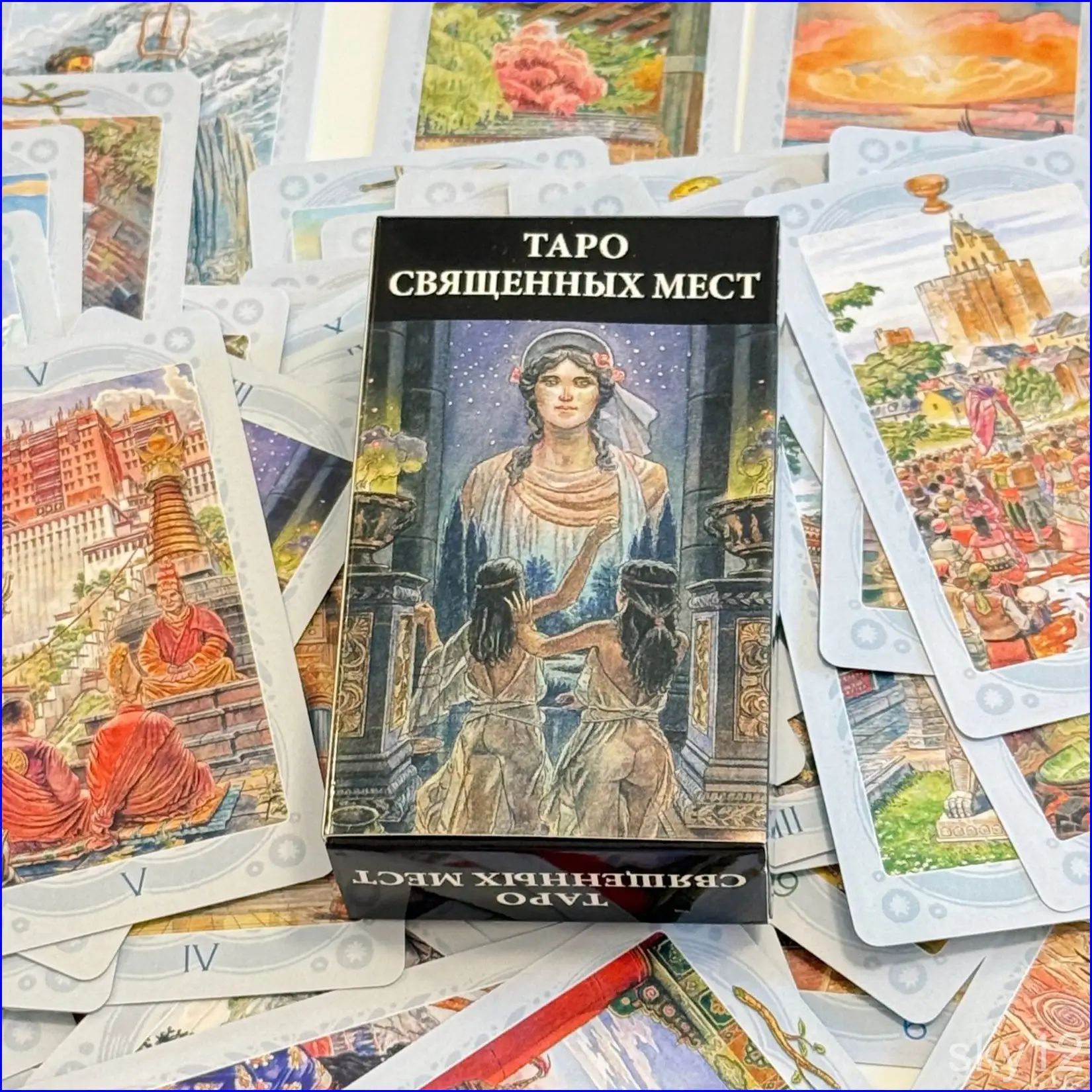 Таро священных мест, карты Таро