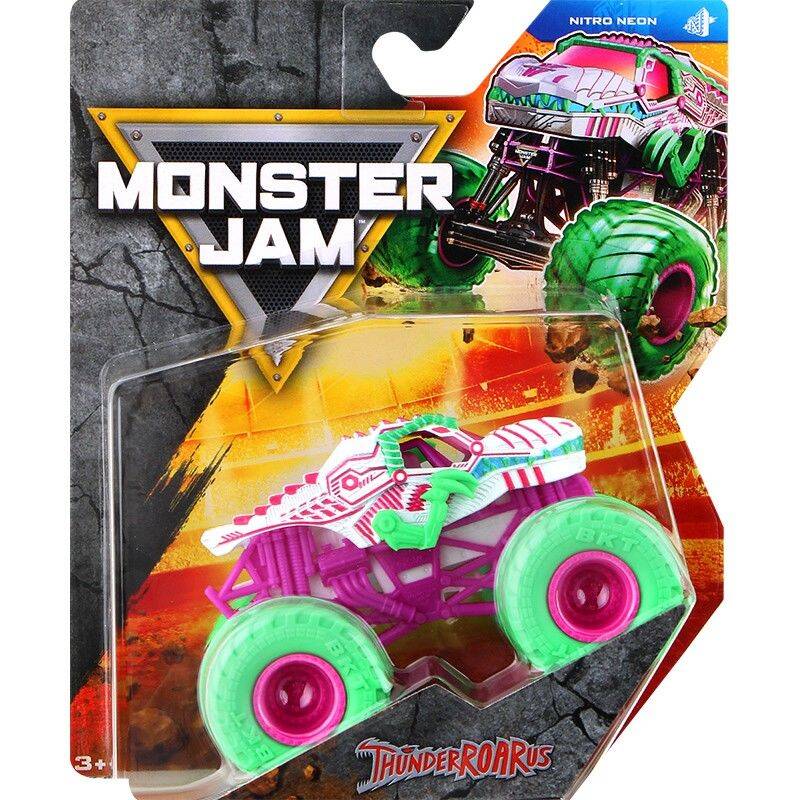 Spin Master Monster Jam Sparkle Smash Die-Cast Vehicle / Детская игрушечная машинка, имитирующая монстр-трак в масштабе 1:64, подойдет в качестве подарка коллекционерам и поклонникам