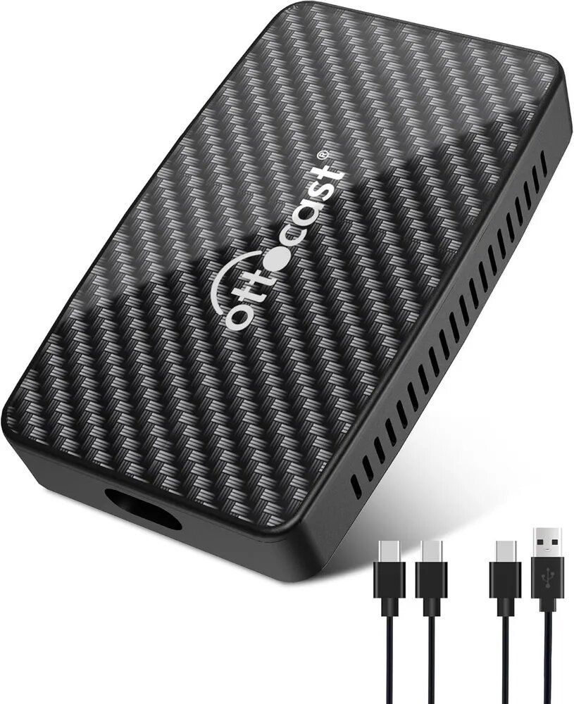 OTTOCAST Play2Video Pro Беспроводной CarPlay Android Auto Адаптер 2ГБ/16ГБ